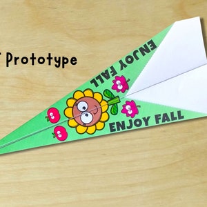 Fall Paper Airplane STEM Activity JET Challenge Paper STEM Activities ...