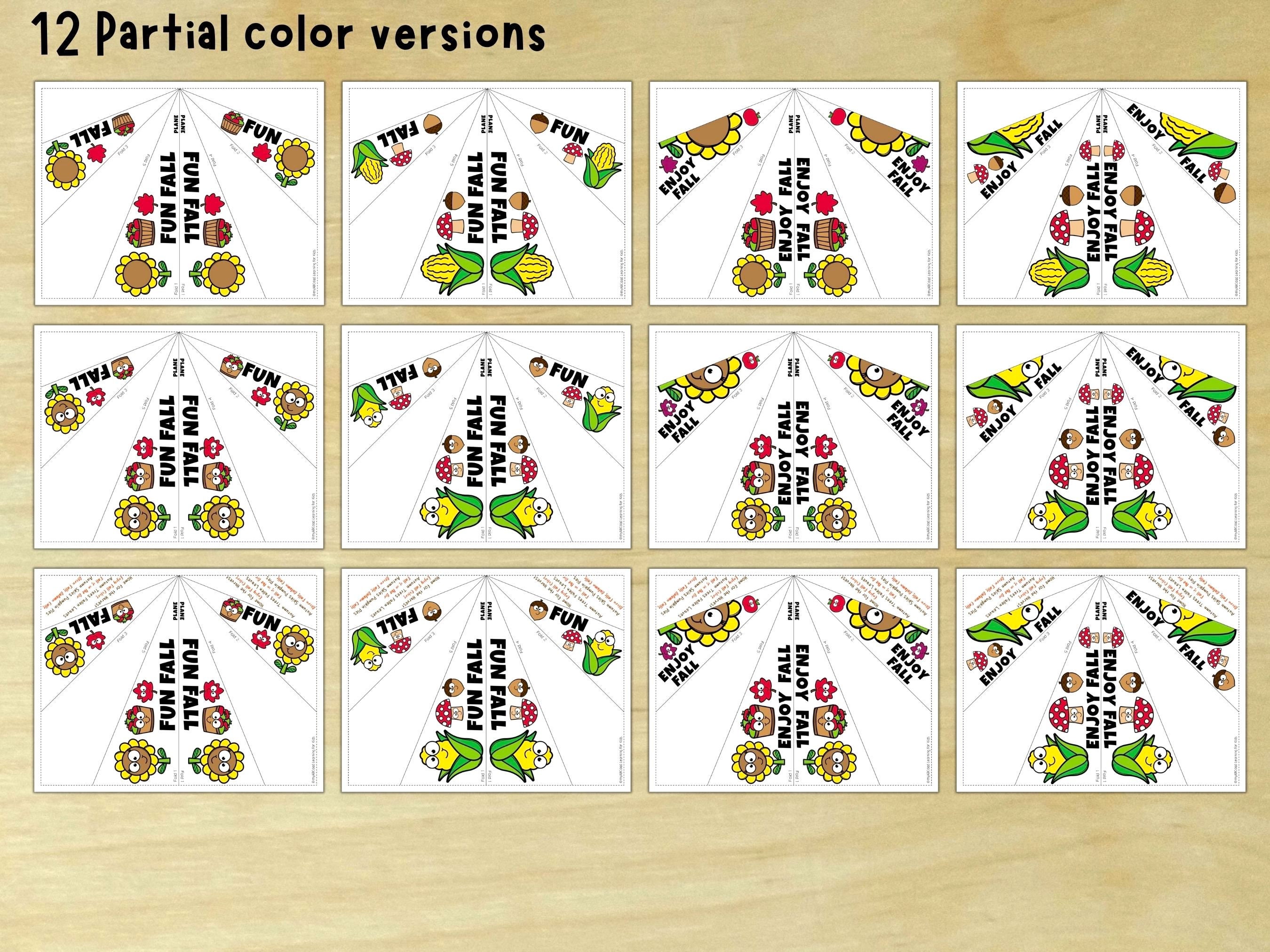 Fall Paper Airplane STEM Activity PLANE Challenge Fun Science STEM ...
