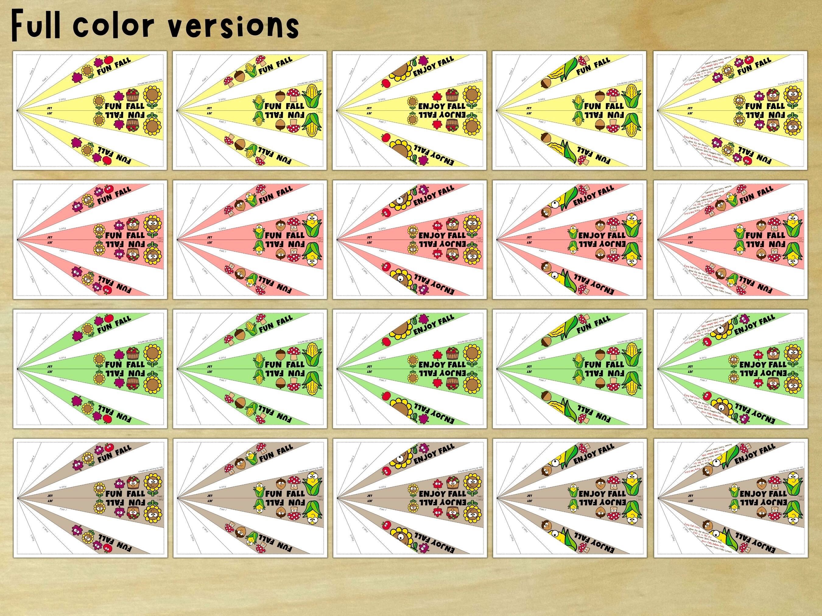 Fall Paper Airplane STEM Activity JET Challenge Paper STEM Activities ...