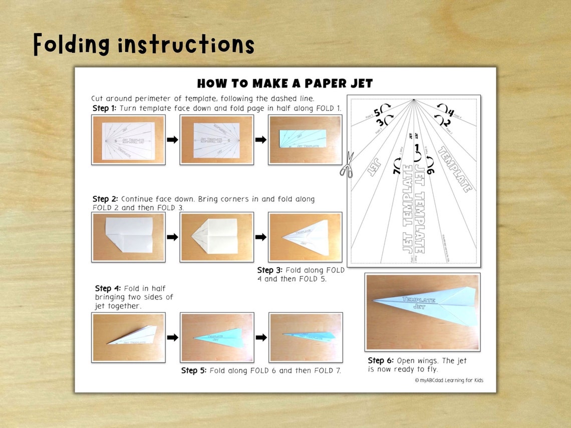 Fall Paper Airplane STEM Activity JET Challenge Paper STEM Activities ...