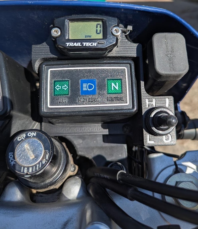 Yamaha TW200 Trail Tech Tachometer Mount Kit - Etsy