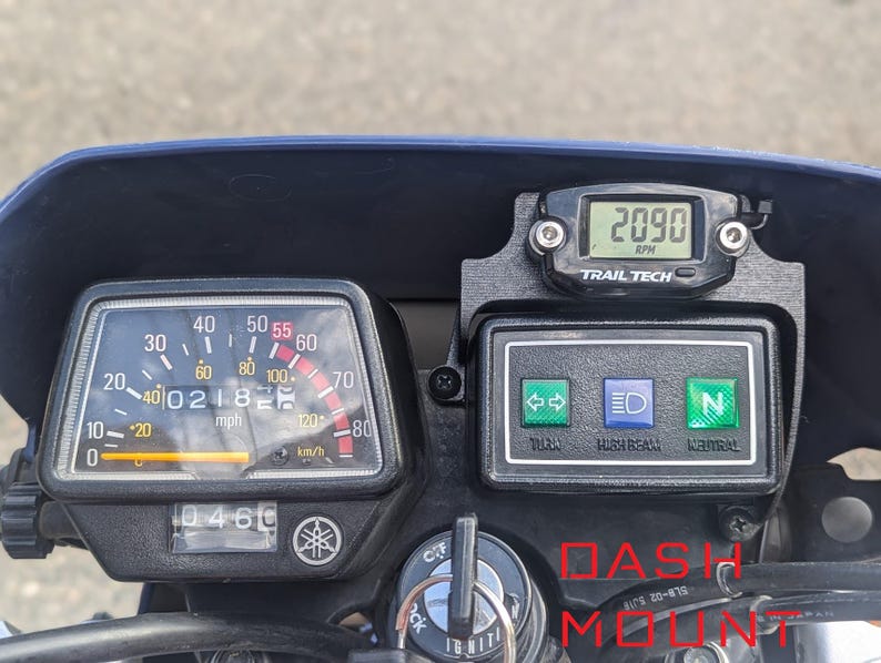Yamaha TW200 Trail Tech Tachometer Mount Kit - Etsy