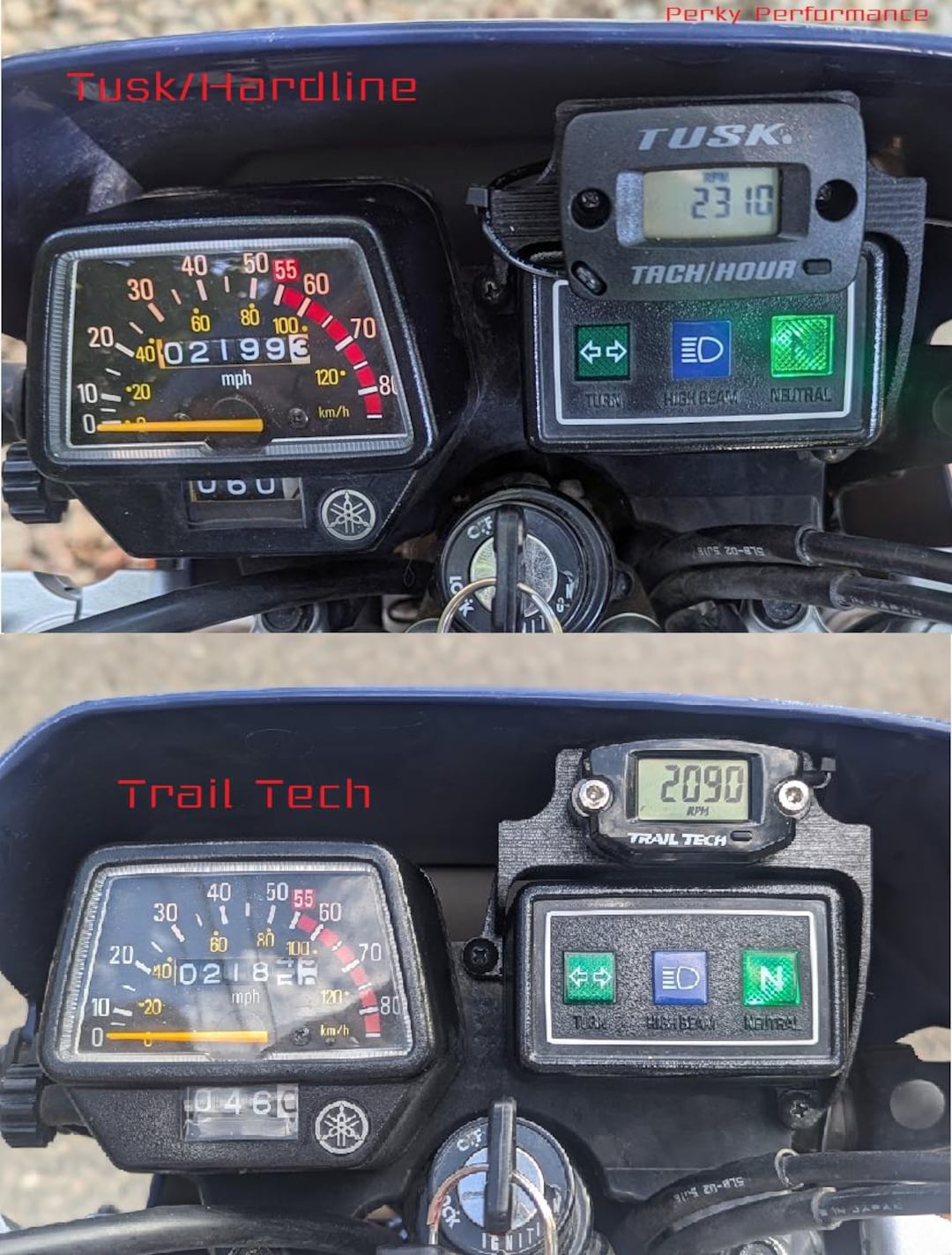 Yamaha TW200 Trail Tech Tachometer Mount Kit - Etsy