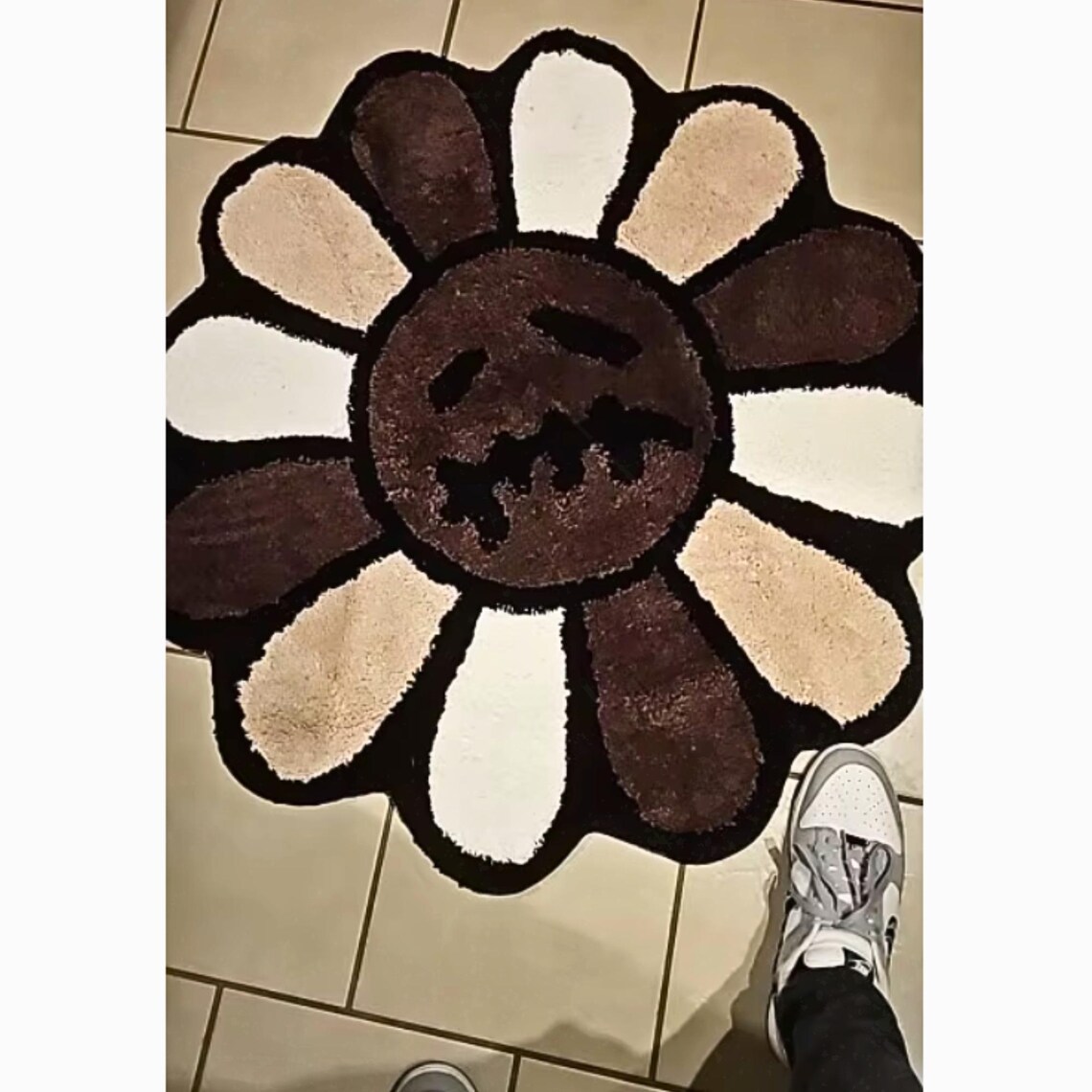 Tufted Flower Rug - Travis Scott X Murakami Rug -cactus Jack - Travis ...