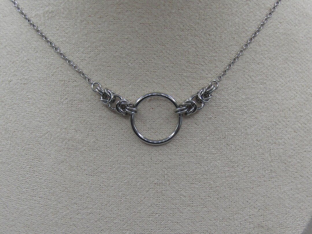 Enchanting Byzantine Chainmail O-ring Choker – Bold yet Feminine Elegance - Etsy
