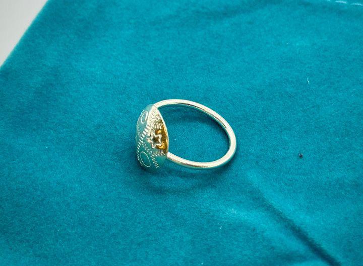 Kultrún Mapuche Symbols Ring | Handcrafted 950 Sterling Silver Artisan ...