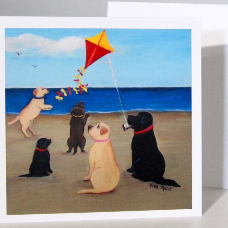 Kite Flying Greeting Cards - Etsy