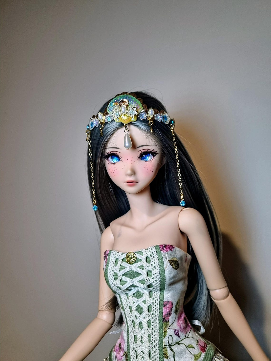 Bjd Mermaid Royalty Crown - Etsy