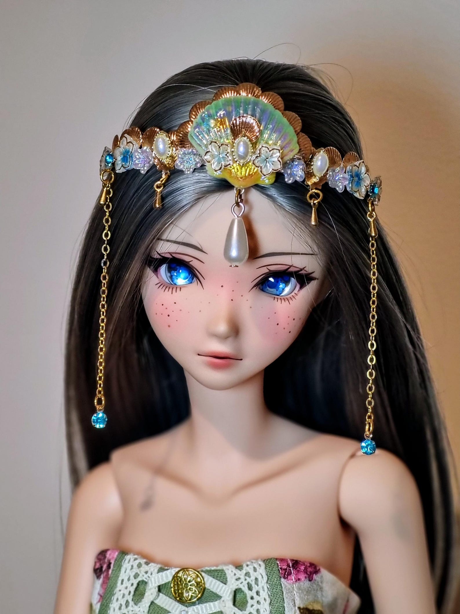 Bjd Mermaid Royalty Crown - Etsy