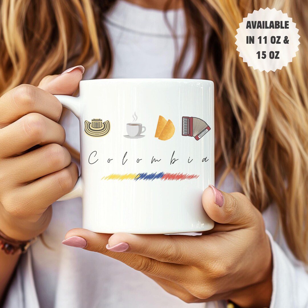 Colombian Mug, Gift Idea for Colombian, Gift for Latina Mom, Colombian ...