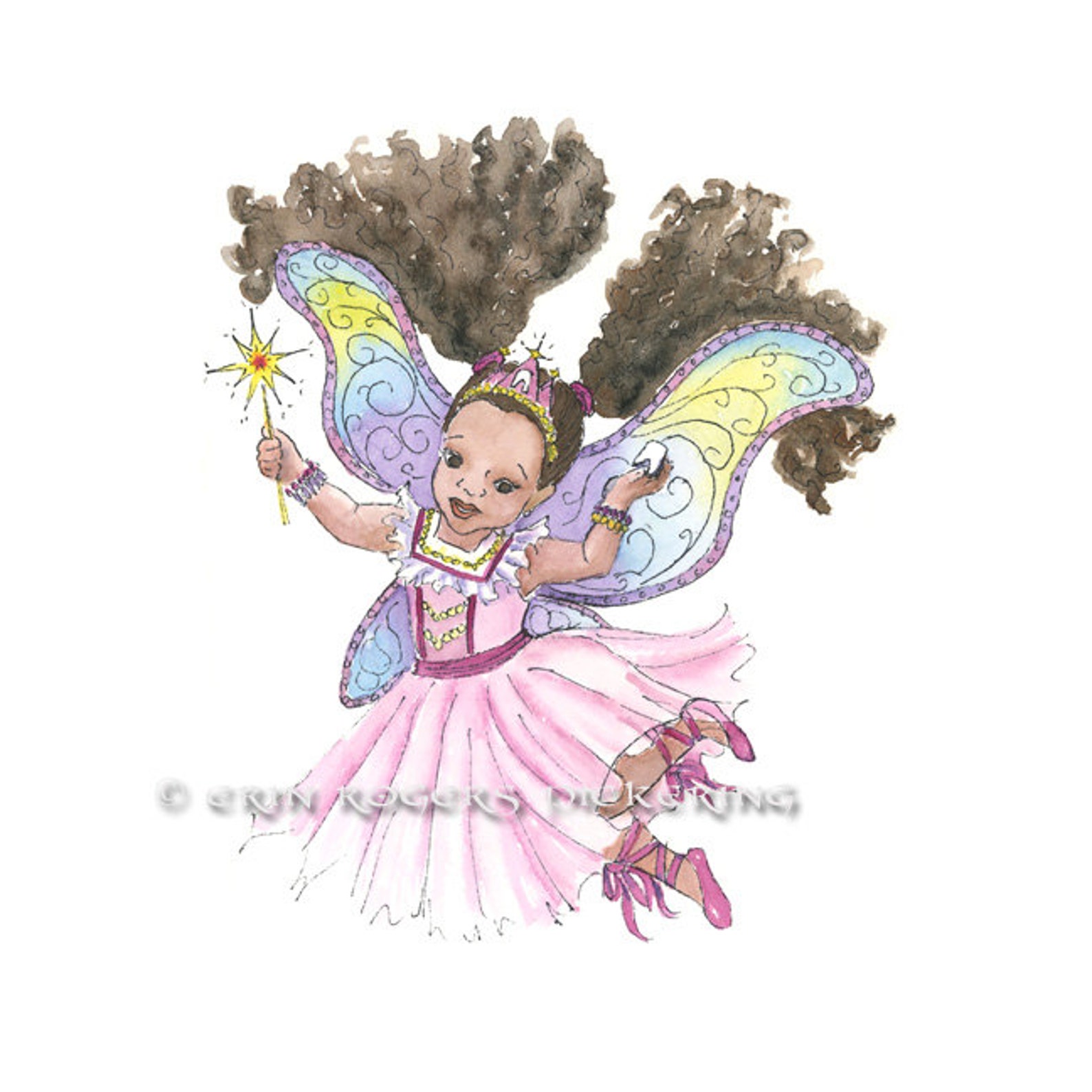 Multicultural Tooth Fairy 8x10 Art Print - Etsy