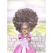 African American Modern Rapunzel With Curly Hair 8x10 Print - Etsy