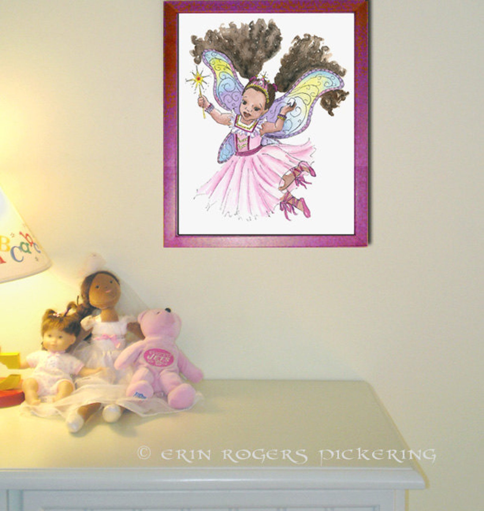 Multicultural Tooth Fairy 8x10 Art Print - Etsy