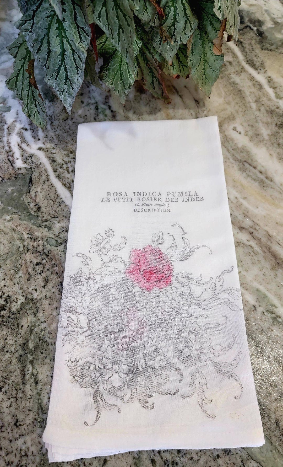 Custom Stamped Painted Flour Sack Towels - Etsy