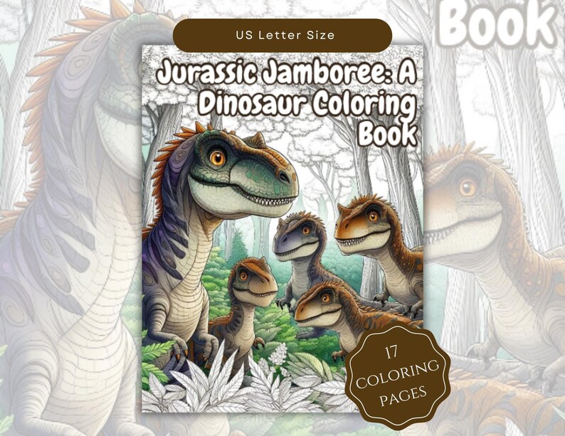 Jurassic Jamboree, Jurassic World, Little Dino, Dinosaur Coloring Book ...