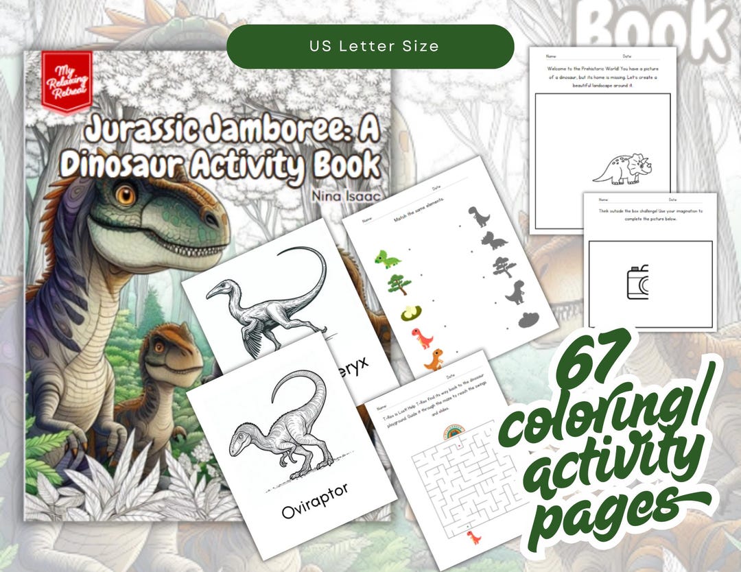 Prehistoric Jamboree:dinosaur Activity Book, Jurassic Jamboree ...