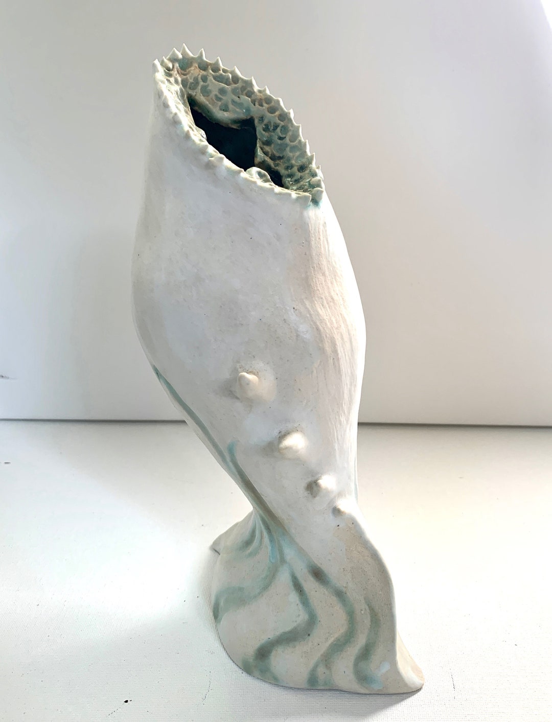 Sculptural Sea Vase W/ Spikes - Etsy