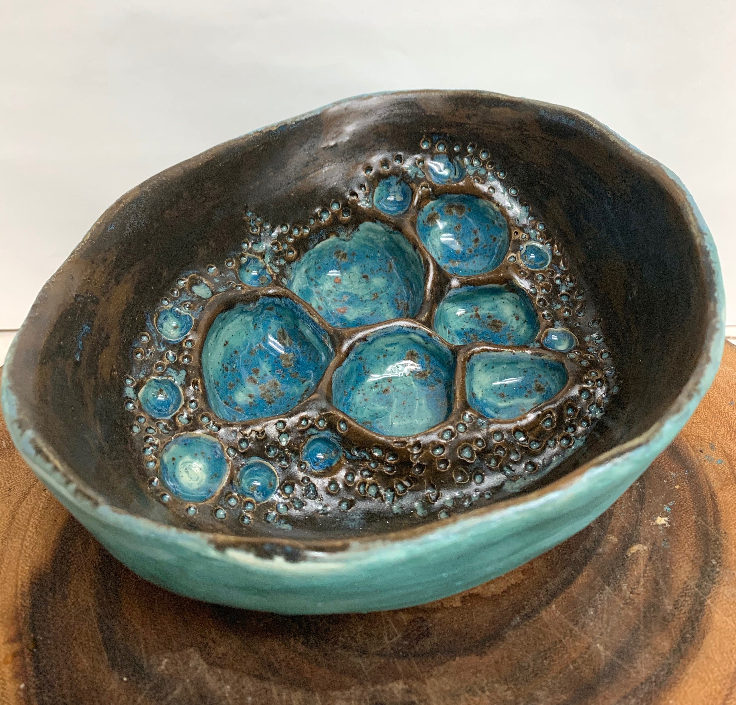 Decorative Bowl With Tide Pools - Etsy