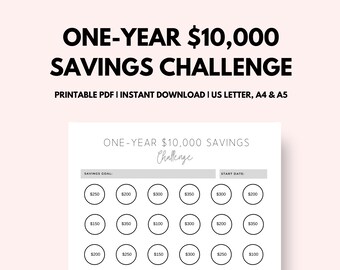 100 Days Challenge | 100- Day Challenge Tracker | Printable PDF ...