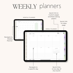 2025 Digital Planner, Lime Lines Theme, iPad Planner, Goodnotes ...