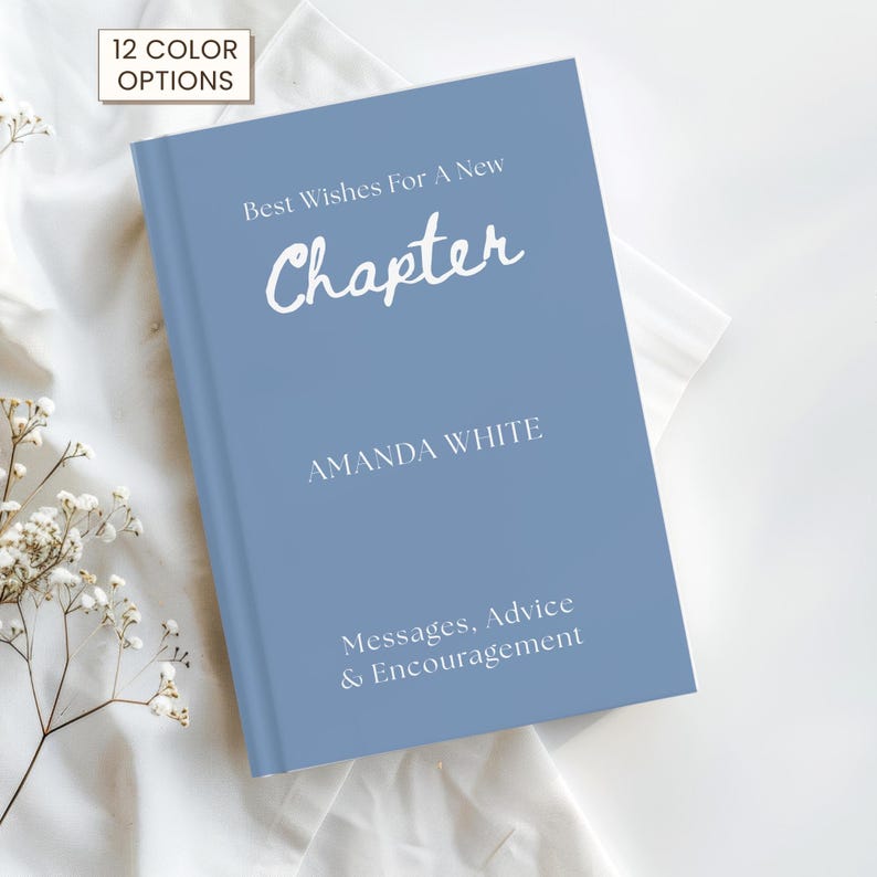 Best Wishes for A New Chapter Book, Career Change Gift, New Job Gifts ...