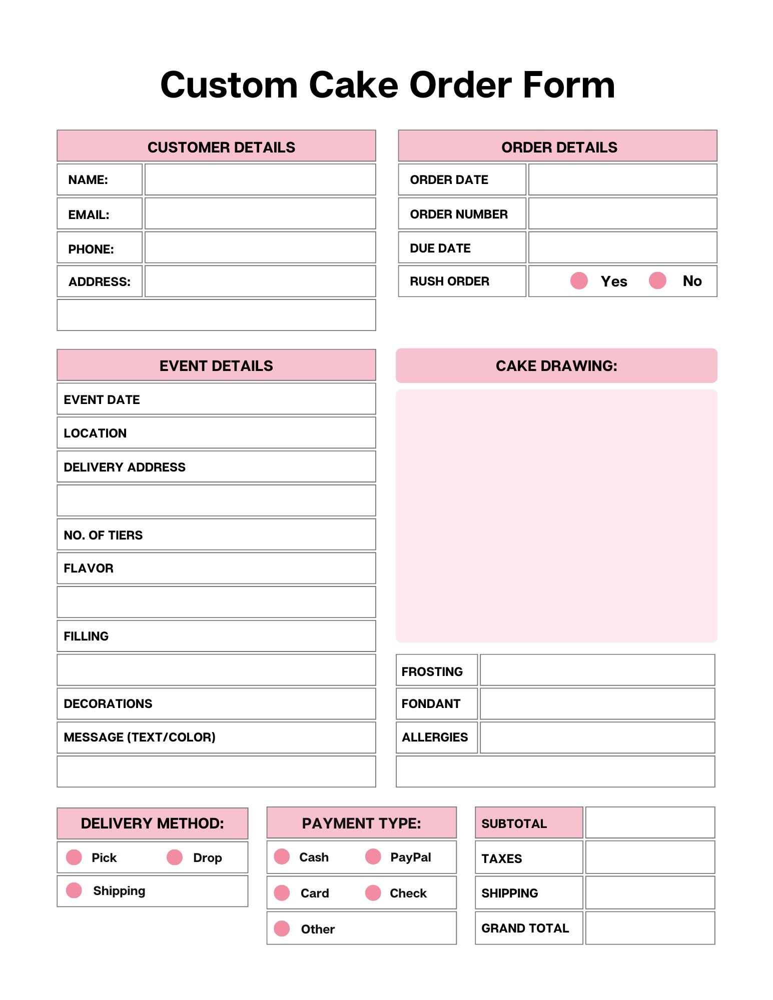 Bakery Business Planner | Organize, Plan, and Grow Your Bakery | Daily ...