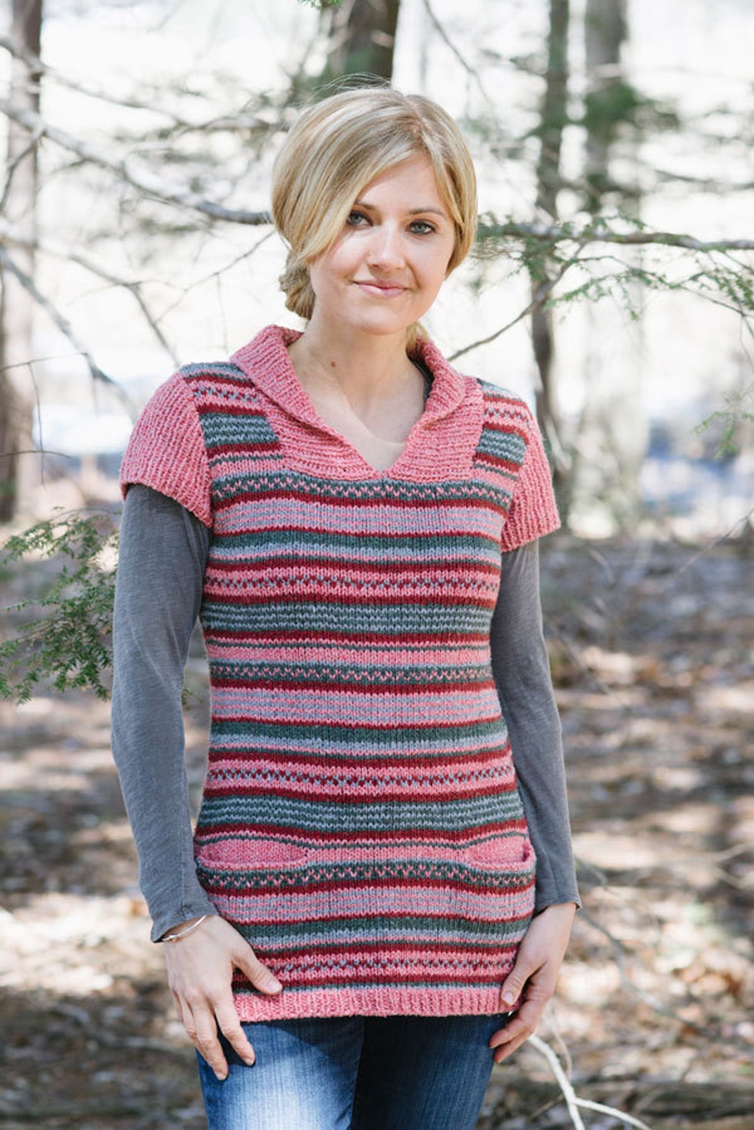 Ninti Tunic - Knitting Pattern - Etsy
