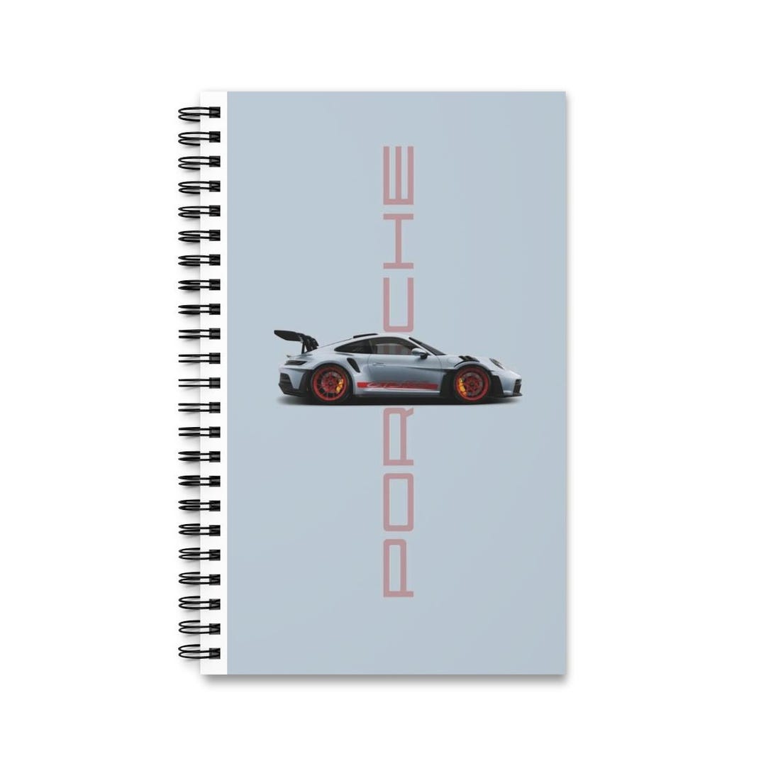 GT3 RS Notebook Car Spiral Notebook Back to School Gifts for Him Car ...