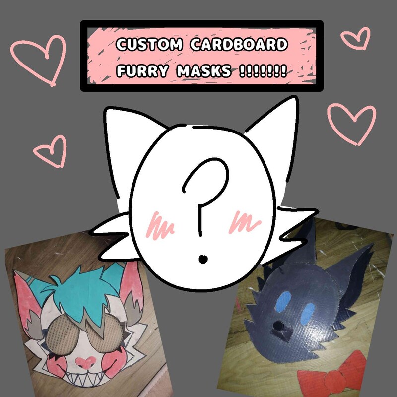 Furry Face Mask - Etsy