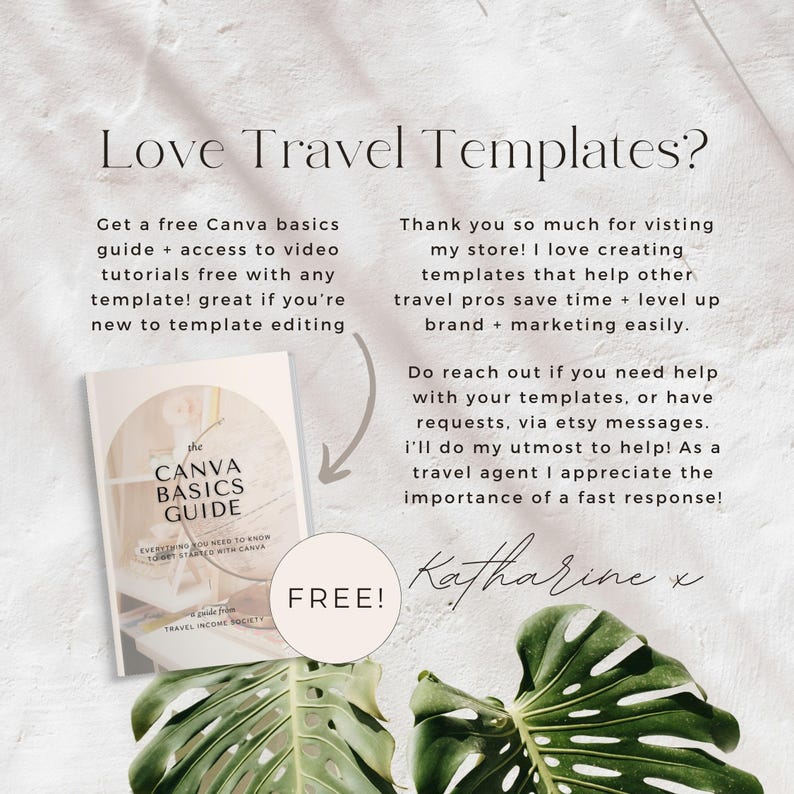 Travel Quote Template | Editable Canva Vacation Quotation, US Letter ...