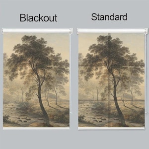 Elegant Gold Crane and Bamboo Roller Blind - Crane Birds, - Vintage ...