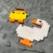Mischievous Duck and Goose Perler Bead Art - Etsy