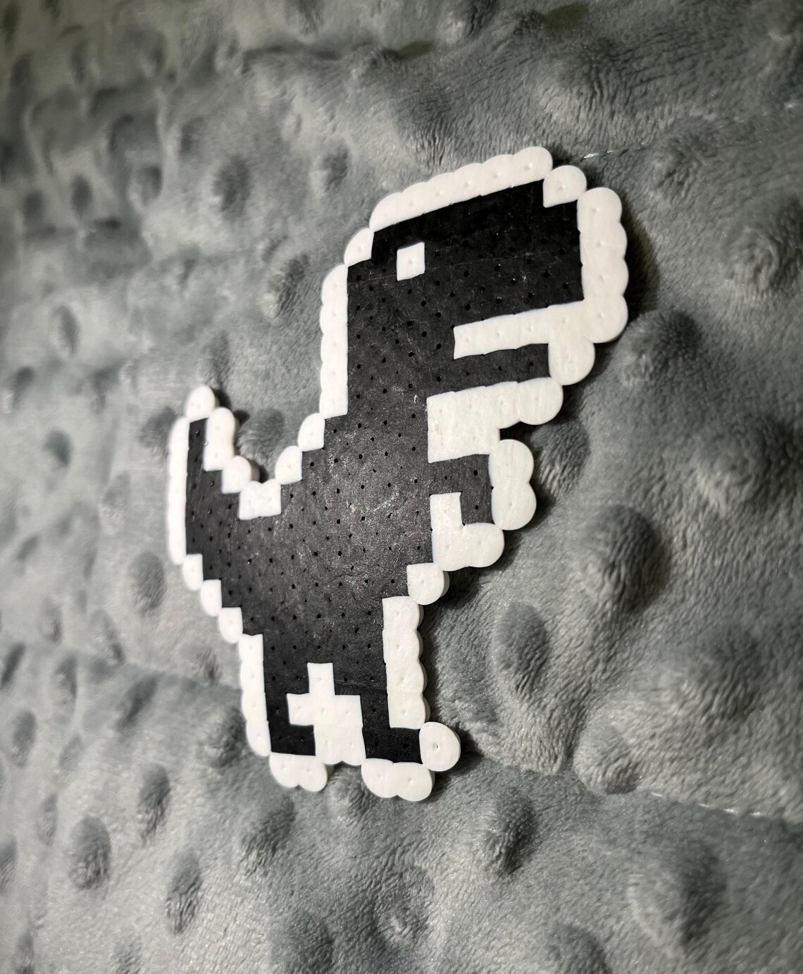 The Lonely T-rex Perler Bead Art Dinosaur Game - Etsy