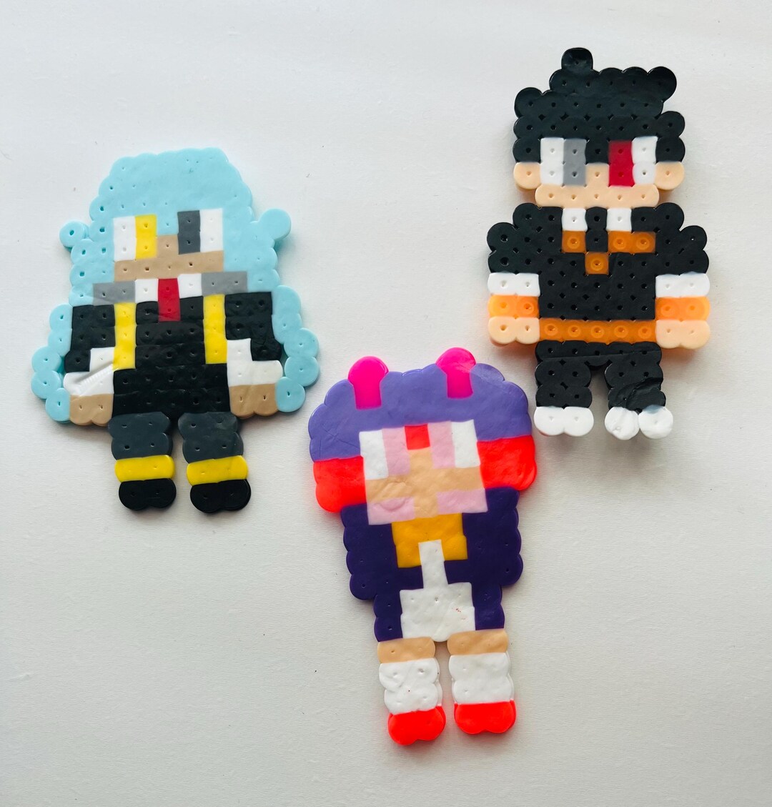 Cute and Custom! Chibi Character Perler Beads! - Etsy