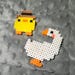 Mischievous Duck and Goose Perler Bead Art - Etsy