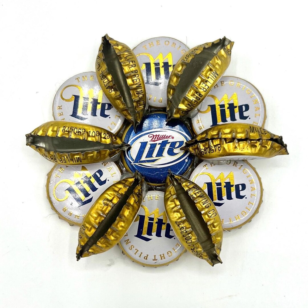 Handmade Miller Light Home Decor Wall Hanging and Refrigerator Magnet ...