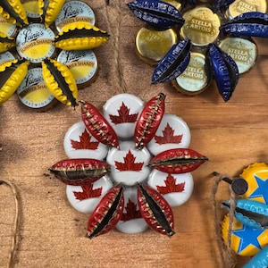 Molson Canadian Bottle Cap Ornament Made From Beer Bottle Caps - Etsy