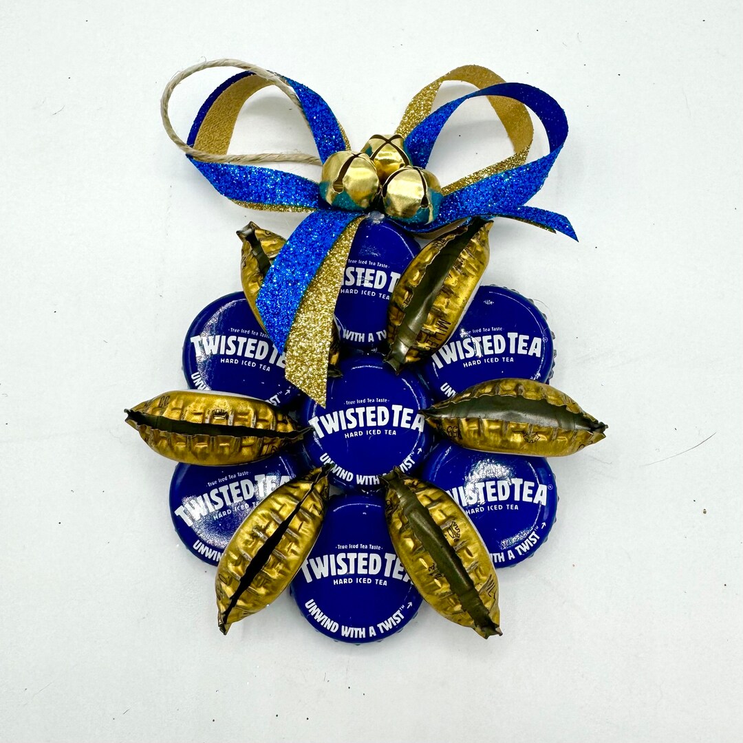 Twisted Tea Bottle Cap Ornament - Etsy