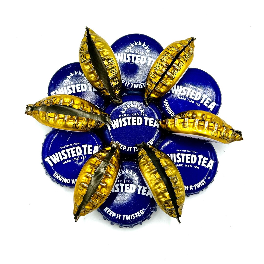Twisted Tea Magnet Wall Art Decor Beer Bottle Cap Magnet Wall Hanging ...