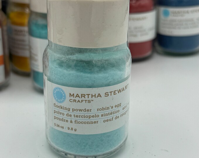 Martha Stewart Flocking Powder Robin's Egg Light Blue Robin's Egg ...