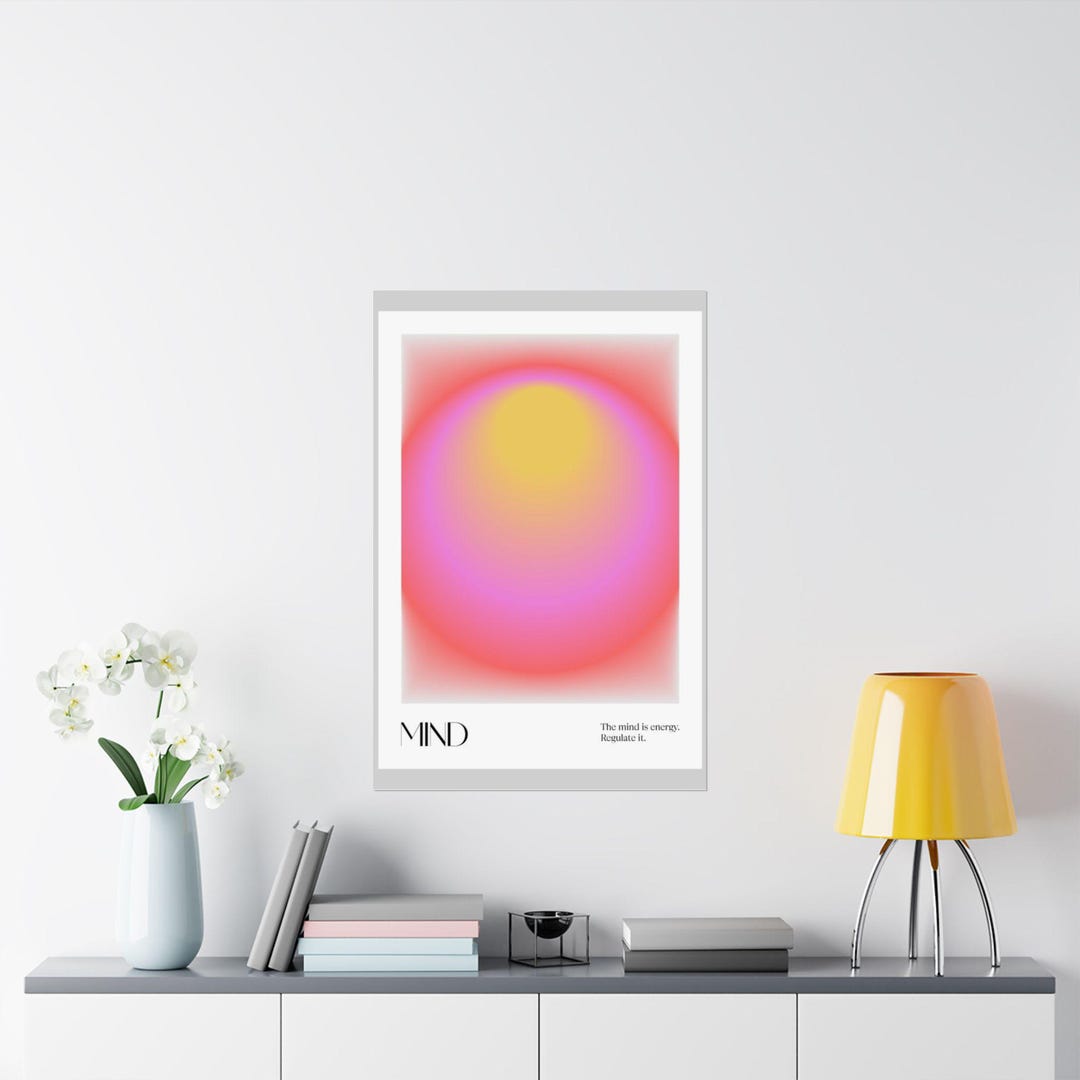MIND Matte Vertical Posters - Etsy