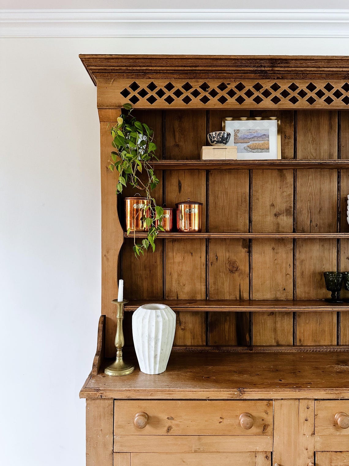 Rustic Pine Hutch - Etsy