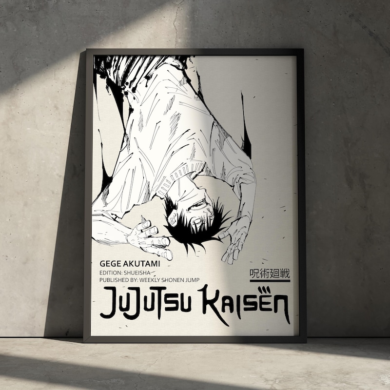 Gojo Satoru Manga Panels - Etsy