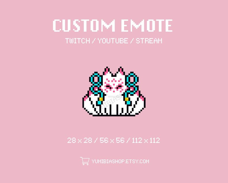 Custom Emote | Custom Icon | Custom Logo | Twitch Emotes for Streamer ...