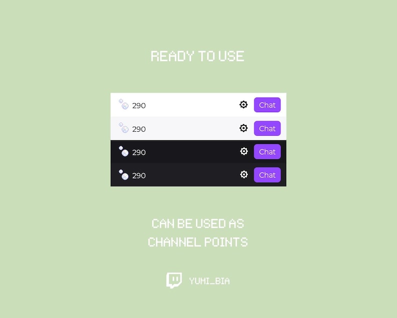 Bubbles Twitch Channel Points Icon | Cute Bubbles | Channel Point Icon ...