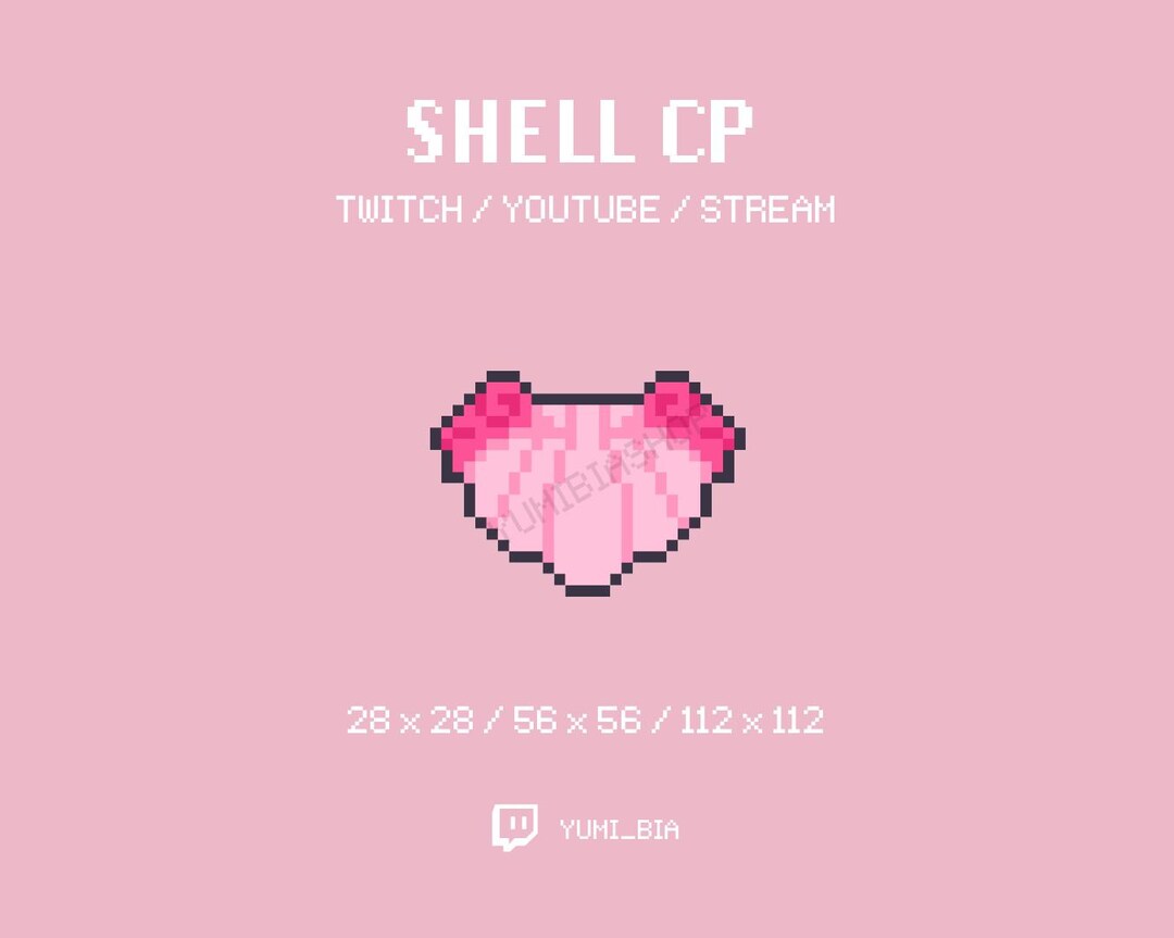 Mermaid Melody Lucia Nanami Shell Twitch Channel Points Icon Mermaid ...