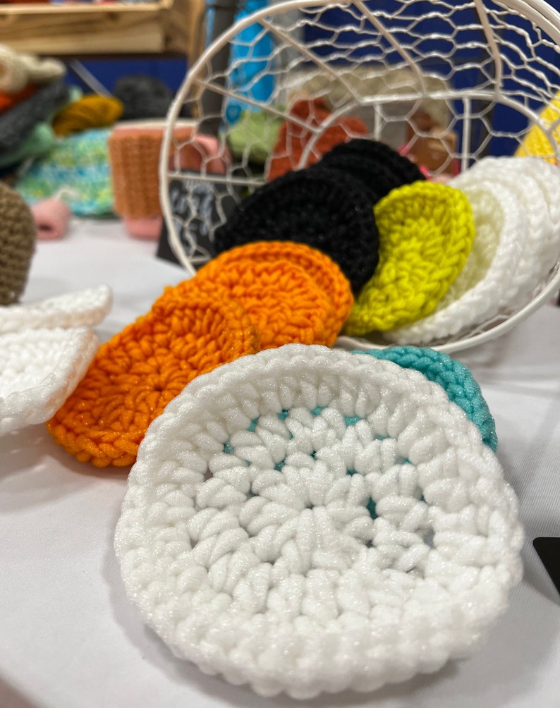 Crochet Dish Scrubbies | Set of 2 - Etsy