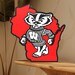 Wisconsin Badgers LED Sign - Etsy