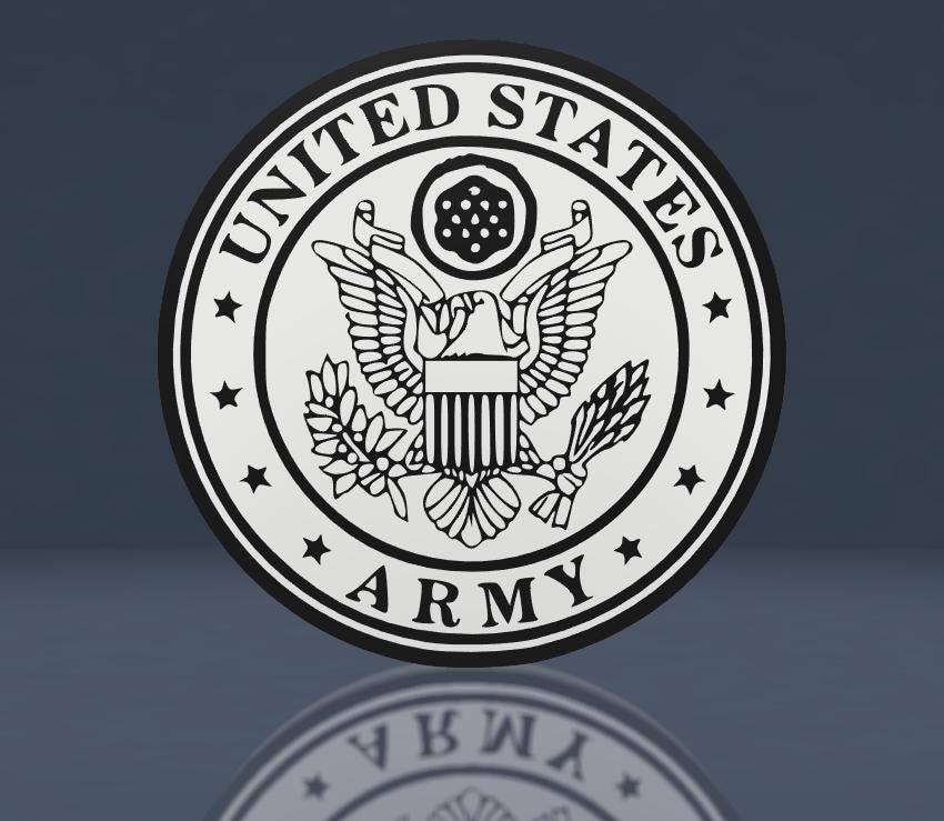 US Army Force LED Sign - Etsy