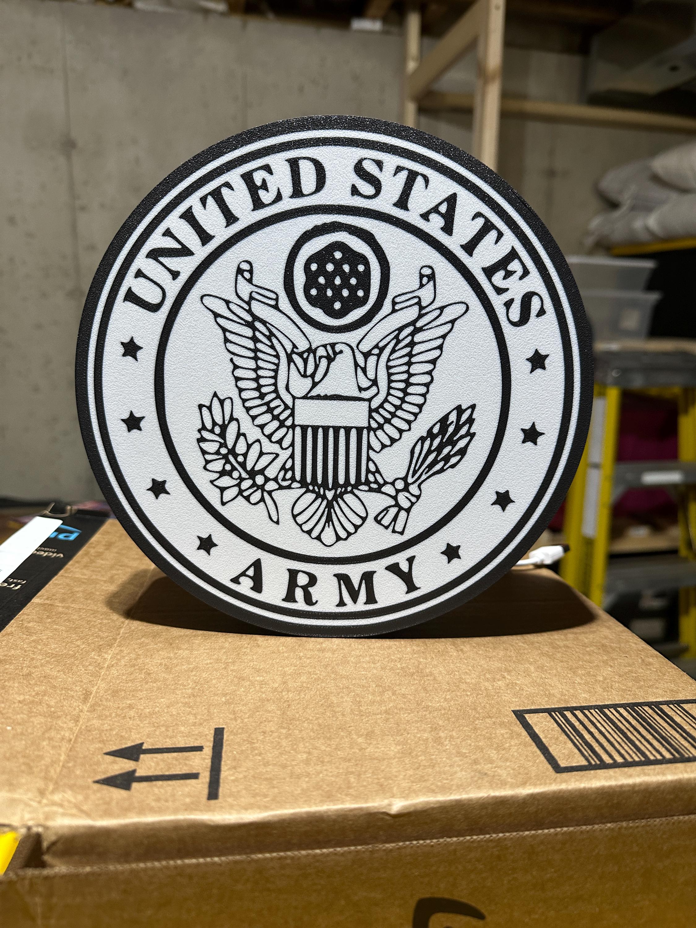 US Army Force LED Sign - Etsy